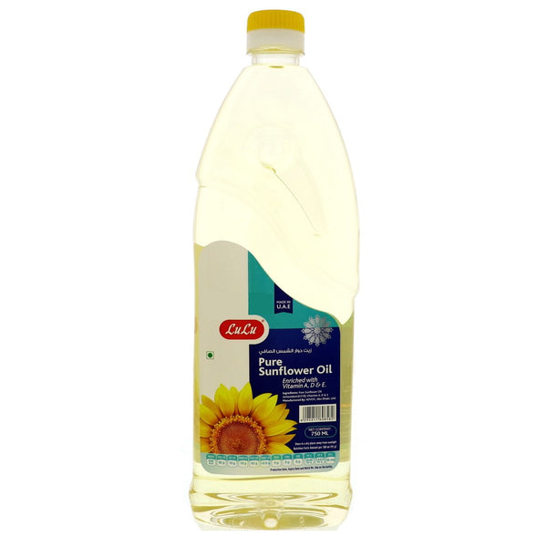 LuLu Pure Sunflower Oil 750ml | GETIT.QA