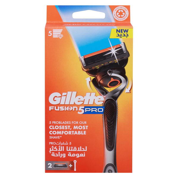 GETIT.QA | GILLETTE FUSION PROGLIDE 5 FLEX BALL MEN'S RAZOR 1 HANDLE ...