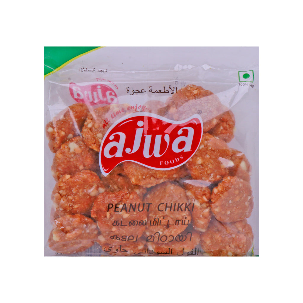 AJWA PEANUT CHIKKI 100G | GETIT.QA