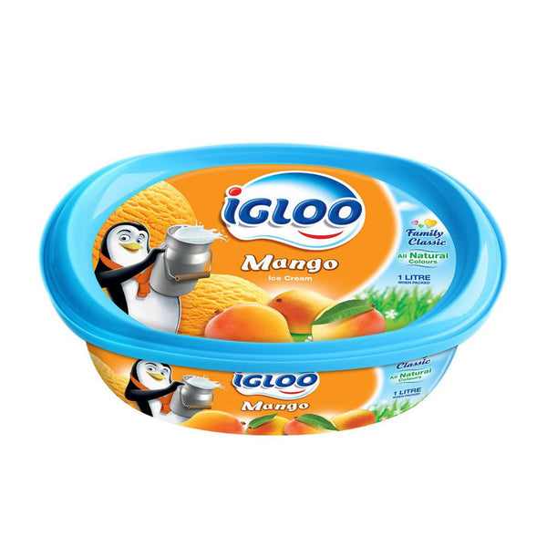 Igloo Mango Ice Cream 1 Litre | GETIT.QA