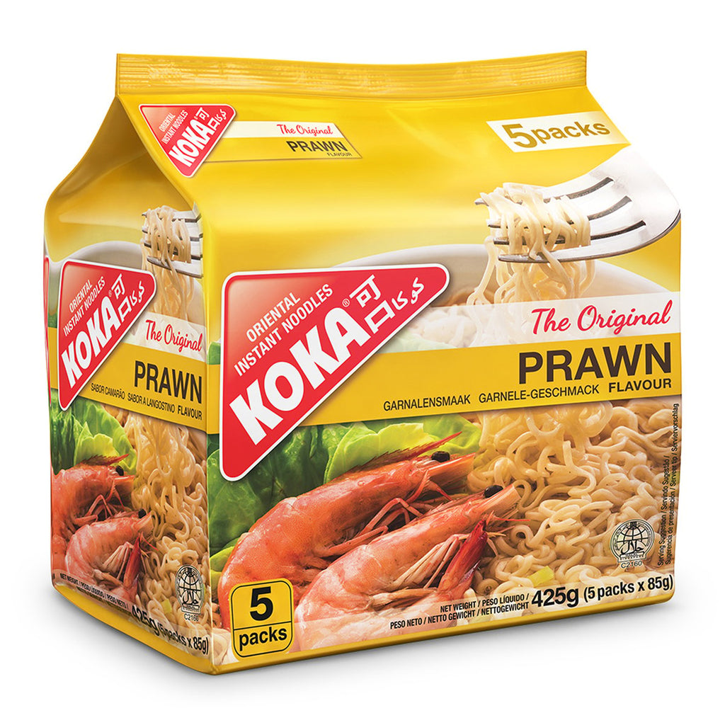 Koka Prawn Instant Noodles 5 x 85 g | GETIT.QA