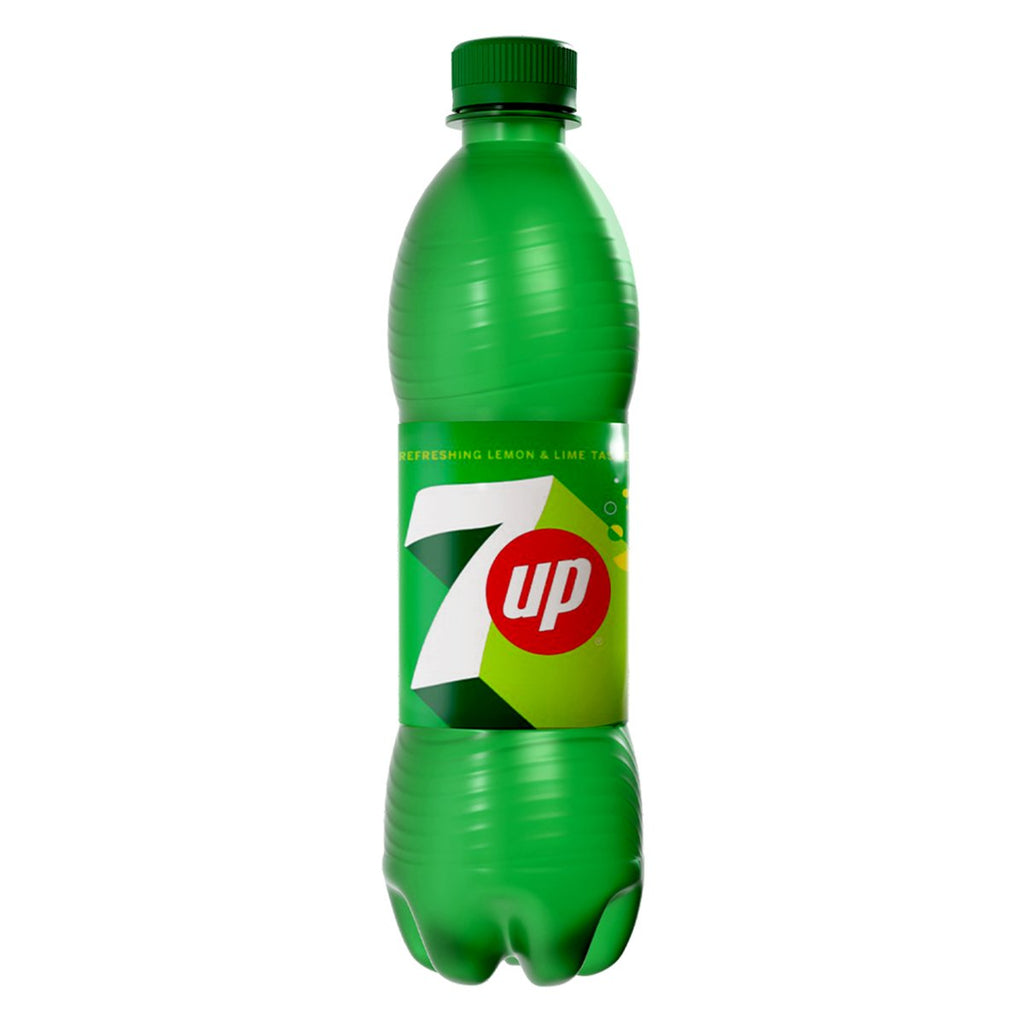 7 UP CARBONATED SOFT DRINK PLASTIC BOTTLE 500 ML | GETIT.QA