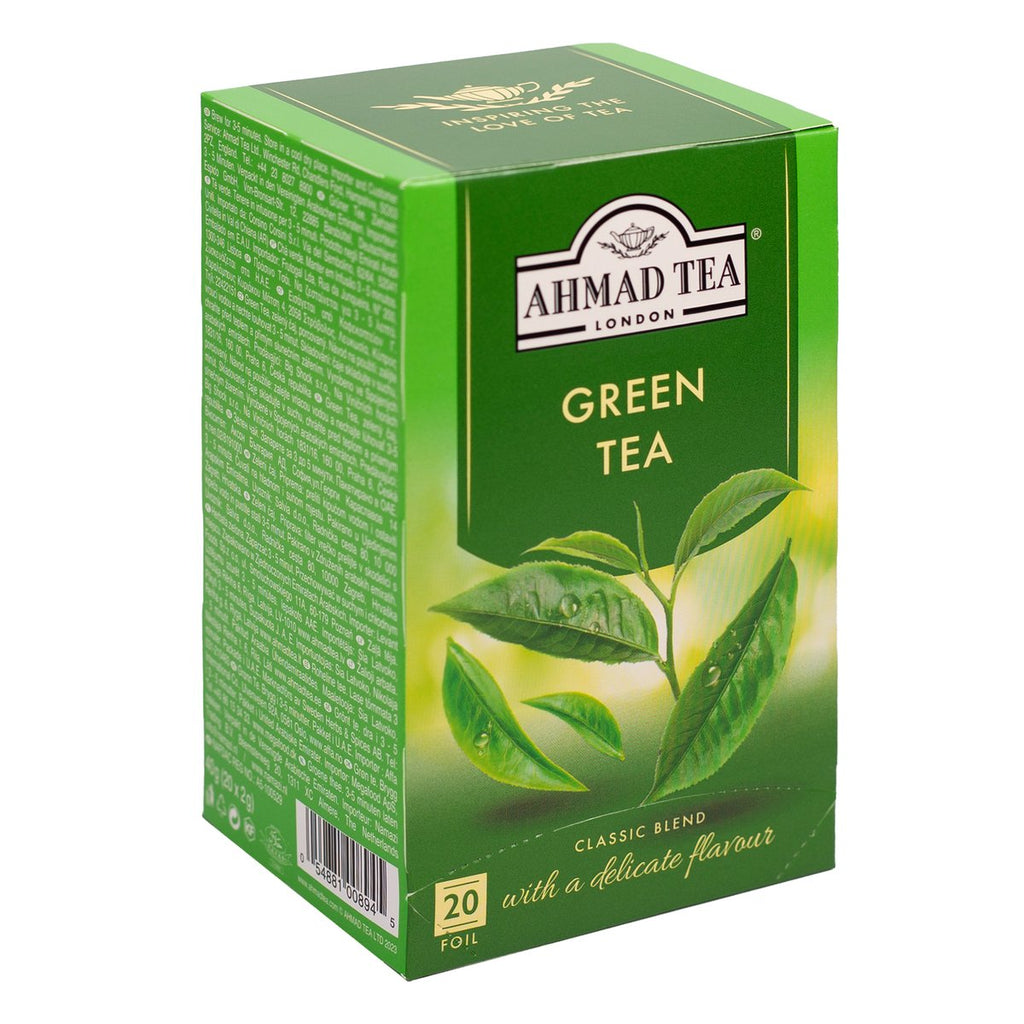 GETIT.QA | AHMAD GREEN TEA 20 TEABAGS | COD available