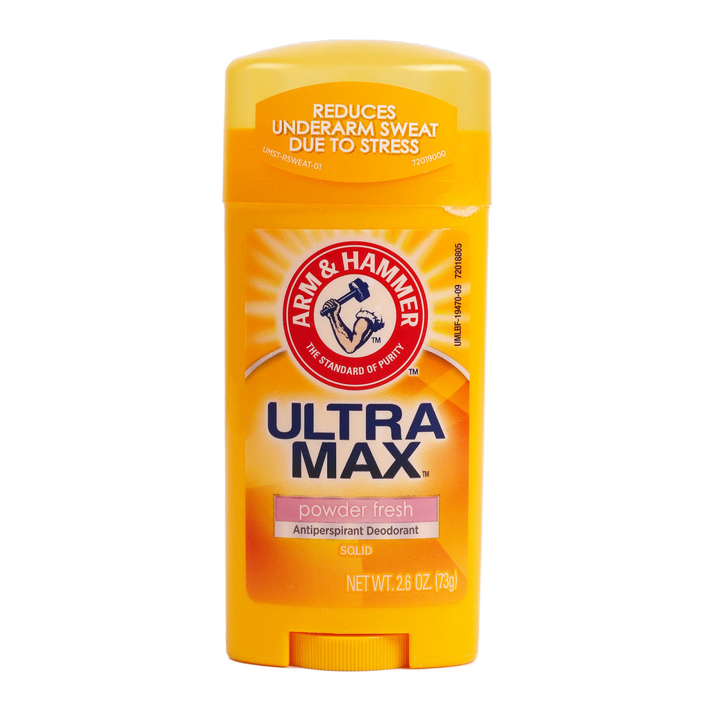 Arm & Hammer Ultra Max Powder Fresh Anti-Perspirant Deodorant Stick 73 ...