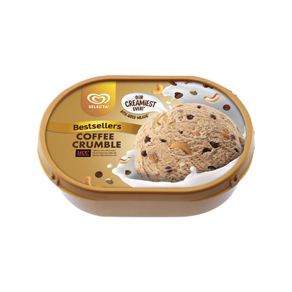 Selecta Coffee Crumble Ice Cream 750 ml | GETIT.QA