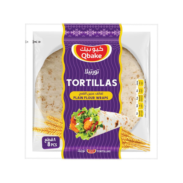 GETIT.QA | QBAKE TORTILLAS PLAIN 8S 320G | COD available