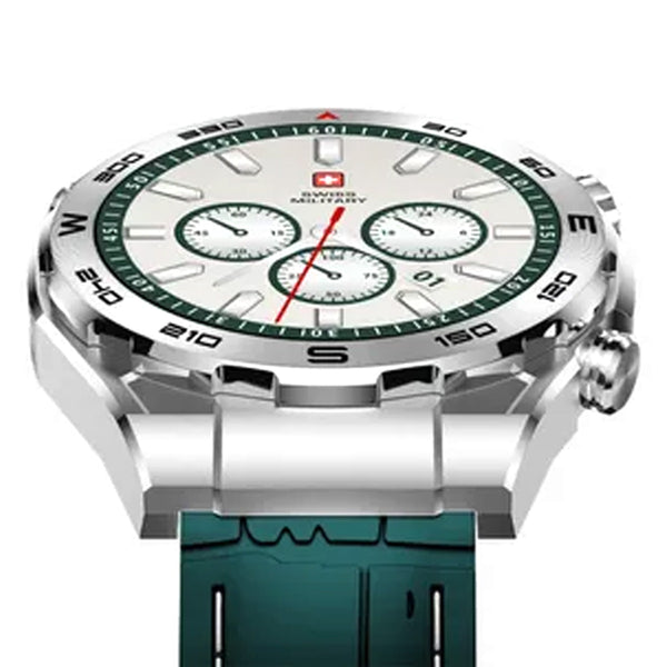 GETIT.QA | SWISS MILITARY DOM3 BLUETOOTH SMART WATCH, 1.43 INCHES ...