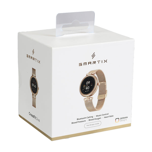 Smartix Smart Watch CrossFit Diva SWF01 Gold | GETIT.QA