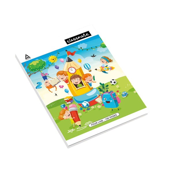 Classmate Note Book Four Line 100s Assorted | GETIT.QA