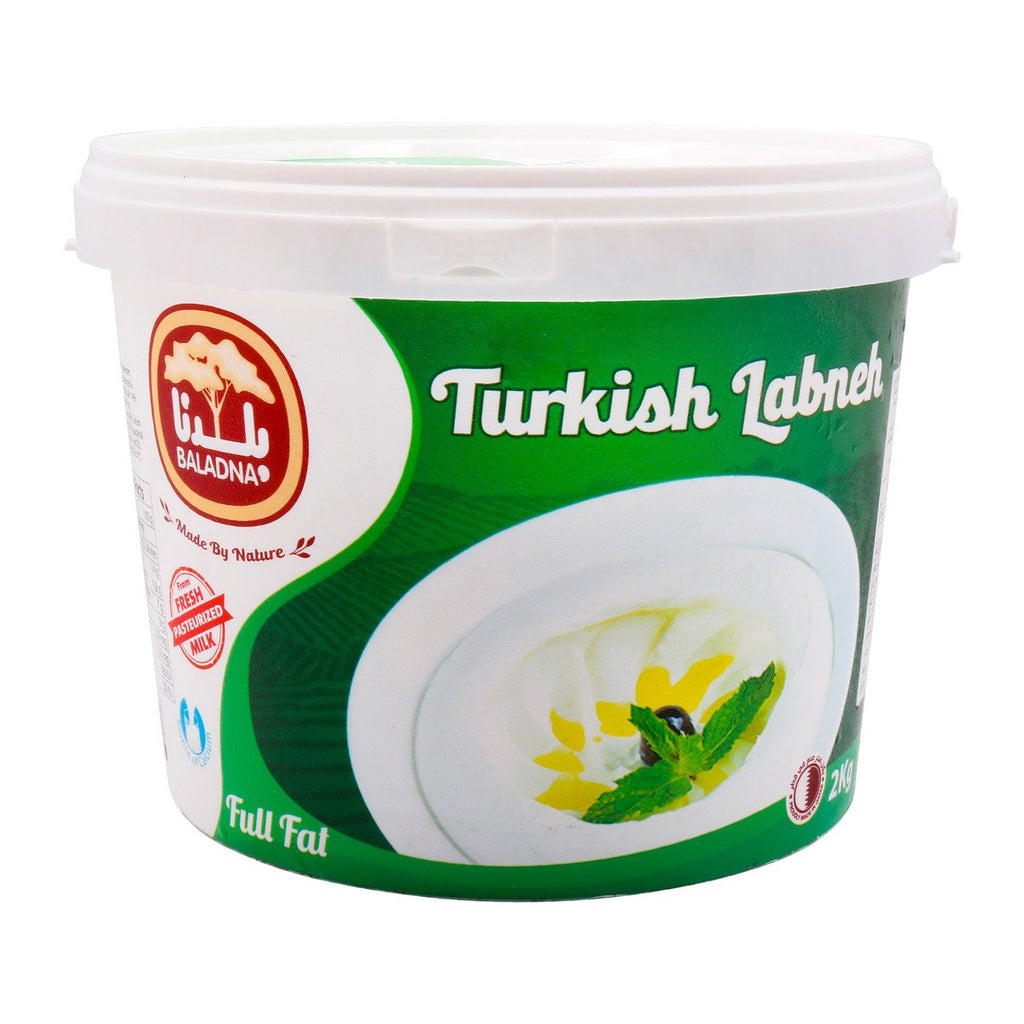 GETIT.QA | BALADNA FRESH TURKISH LABNEH FULL FAT 2KG | COD available