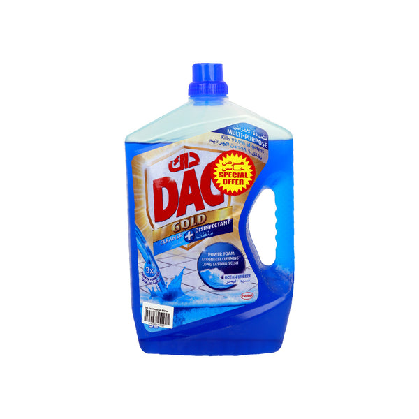 Dac Cleaner + Disinfectant Gold Ocean Breeze 3 Litre | GETIT.QA