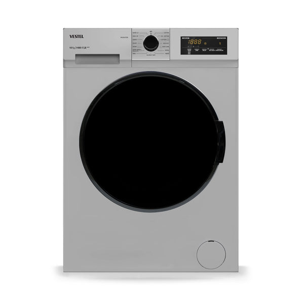 GETIT.QA | VESTEL FRONT LOAD WASHING MACHINE W1014TDS 10KG | COD available