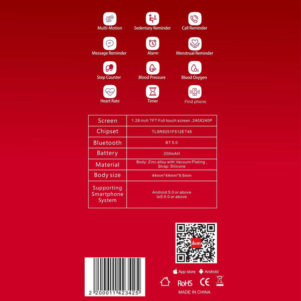 Ikon Smart Watch IK-WS06 | GETIT.QA