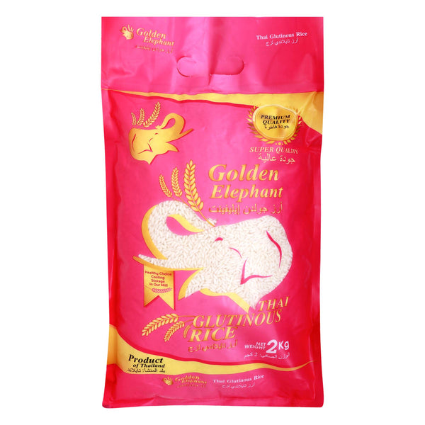 Golden Elephant Thai Glutinous Rice 2 kg | GETIT.QA