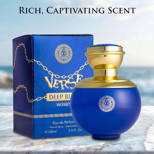 GETIT.QA | Urban Collection Verse Deep Blue EDP for Women 100 ml | COD ...