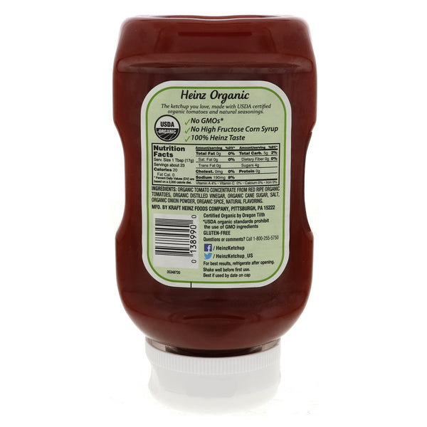 Heinz Organic Tomato Ketchup 397 g | GETIT.QA