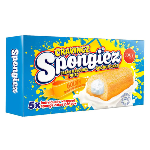 GETIT.QA | Jouy & Co Golden Sponge Cake with Cream Filling 5 x 40 g ...