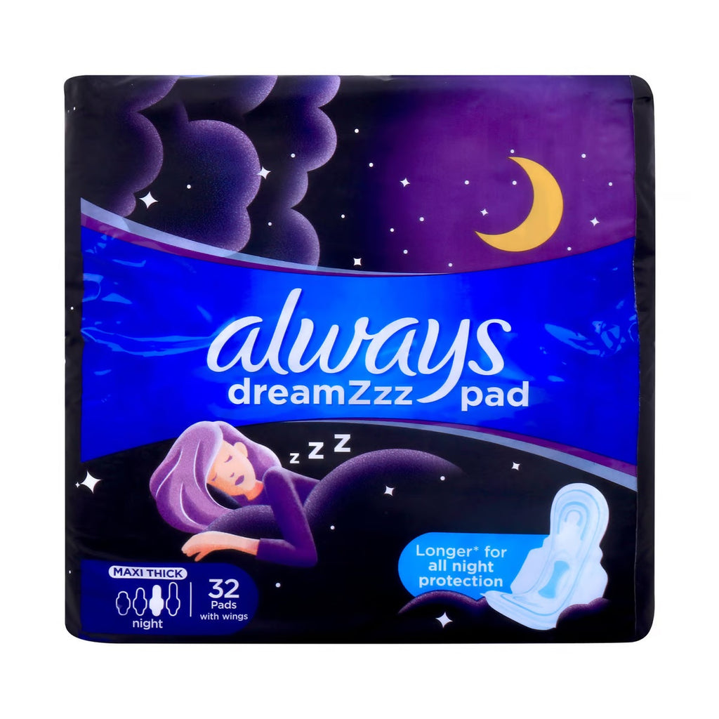 Always Night Maxi Thick with Wings Sanitary Pad 32pcs ( 2 pcs per order ...