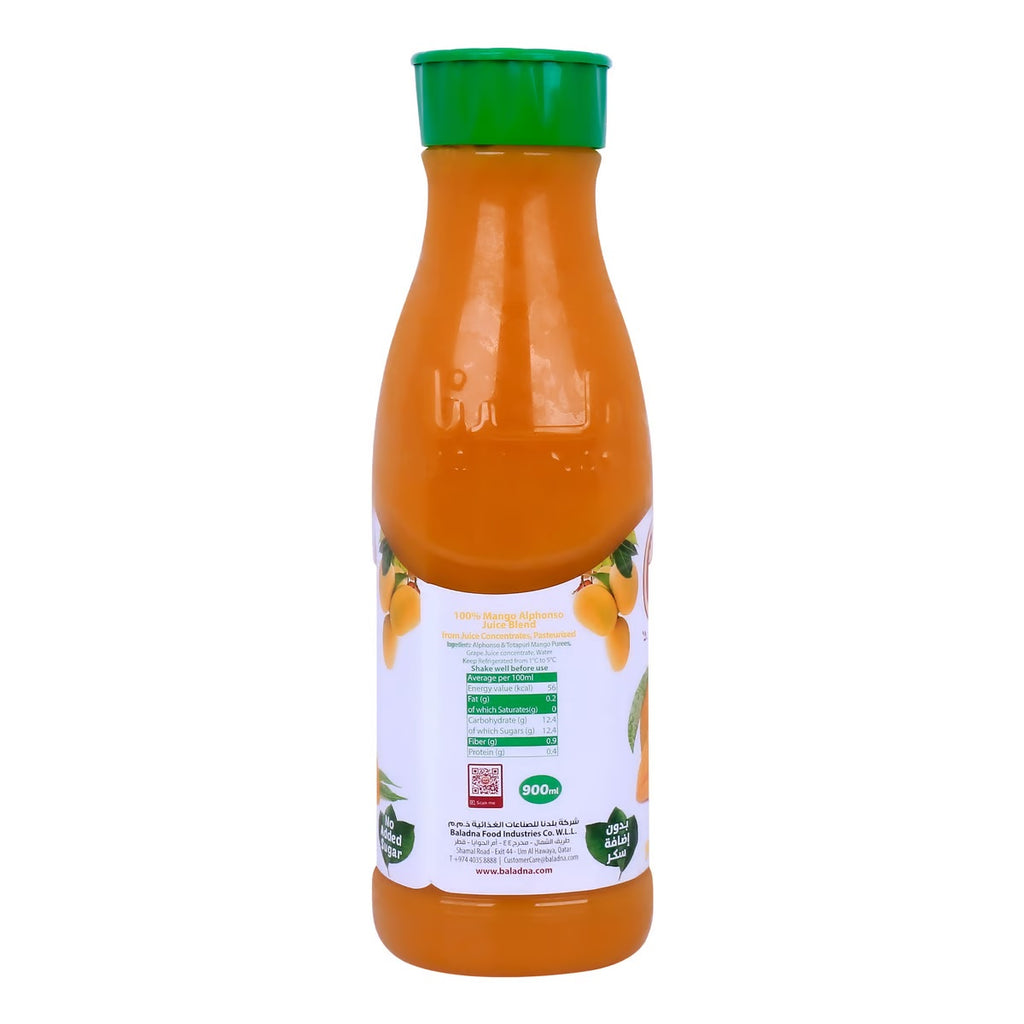 Baladna Alphonso Mango Juice 900ml | GETIT.QA