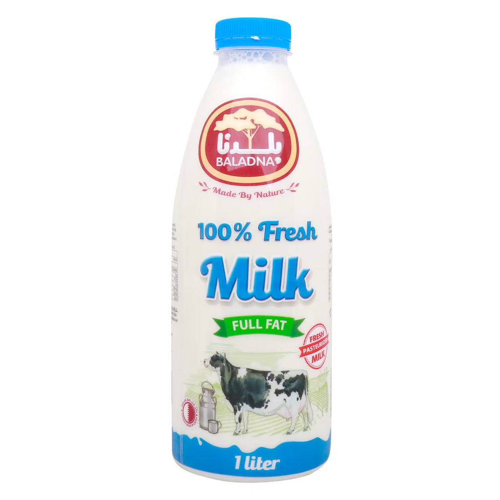 Baladna Full Fat Fresh Milk 1 Litre | GETIT.QA