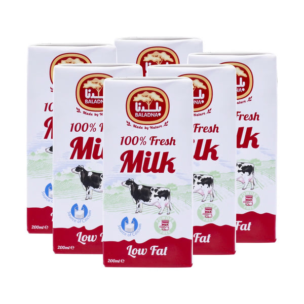 Baladna Low Fat Long Life Milk 200ml | GETIT.QA
