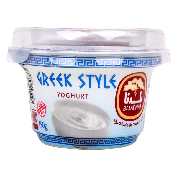 GETIT.QA | BALADNA PLAIN GREEK STYLE YOGHURT 150 G | COD available
