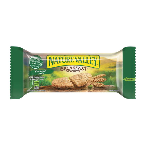 Nature Valley Breakfast Oats & Cardamon Biscuit 6 x 28 g | GETIT.QA