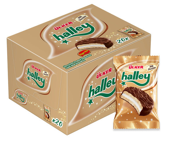 GETIT.QA | ULKER HALLEY CAKE CHOCOLATE COATED SANDWICH BISCUIT 30 G ...