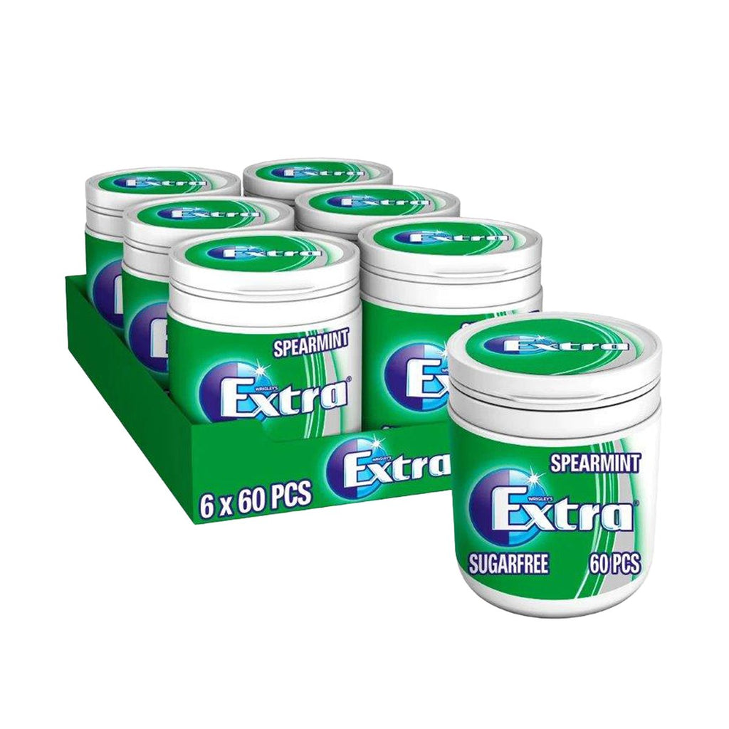 Wrigley's Extra Spearmint Gum Sugar Free 60 pcs | GETIT.QA