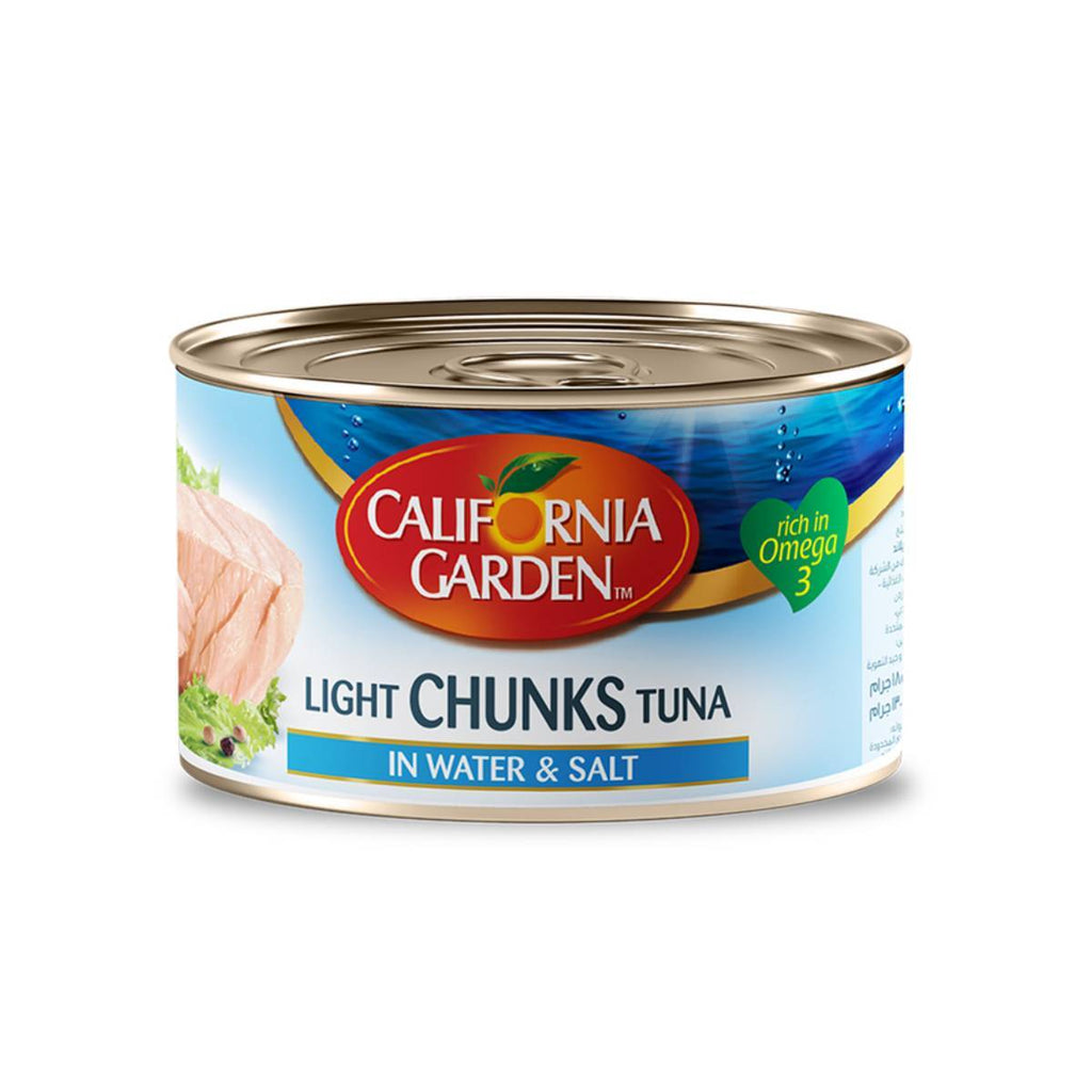 California Garden Light Chunks Tuna in Water & Salt 185 g | GETIT.QA