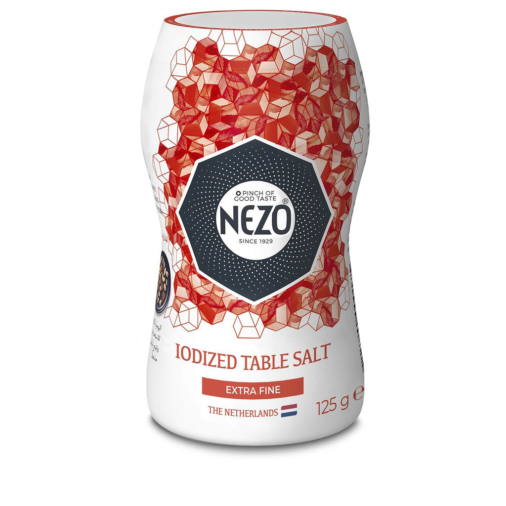 Nezo Extra Fine Iodized Table Salt 125 g | GETIT.QA