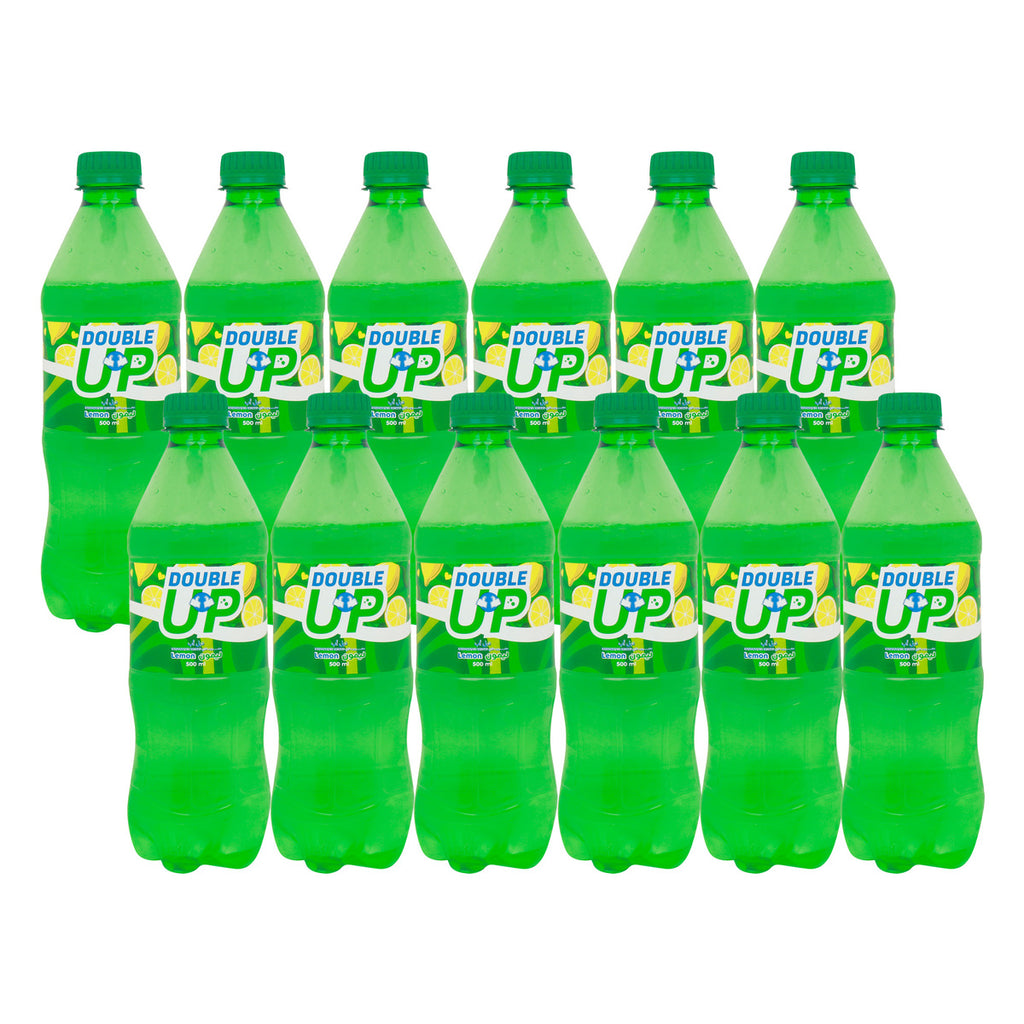 Double Up Lemon Pet Bottle Carbonated Drinks 500 ml | GETIT.QA