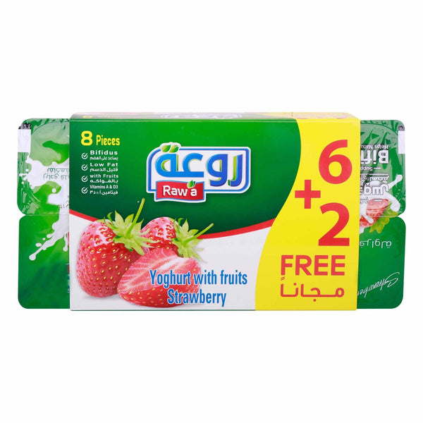 Rawa Fruit Yoghurt 8 x 100 g | GETIT.QA