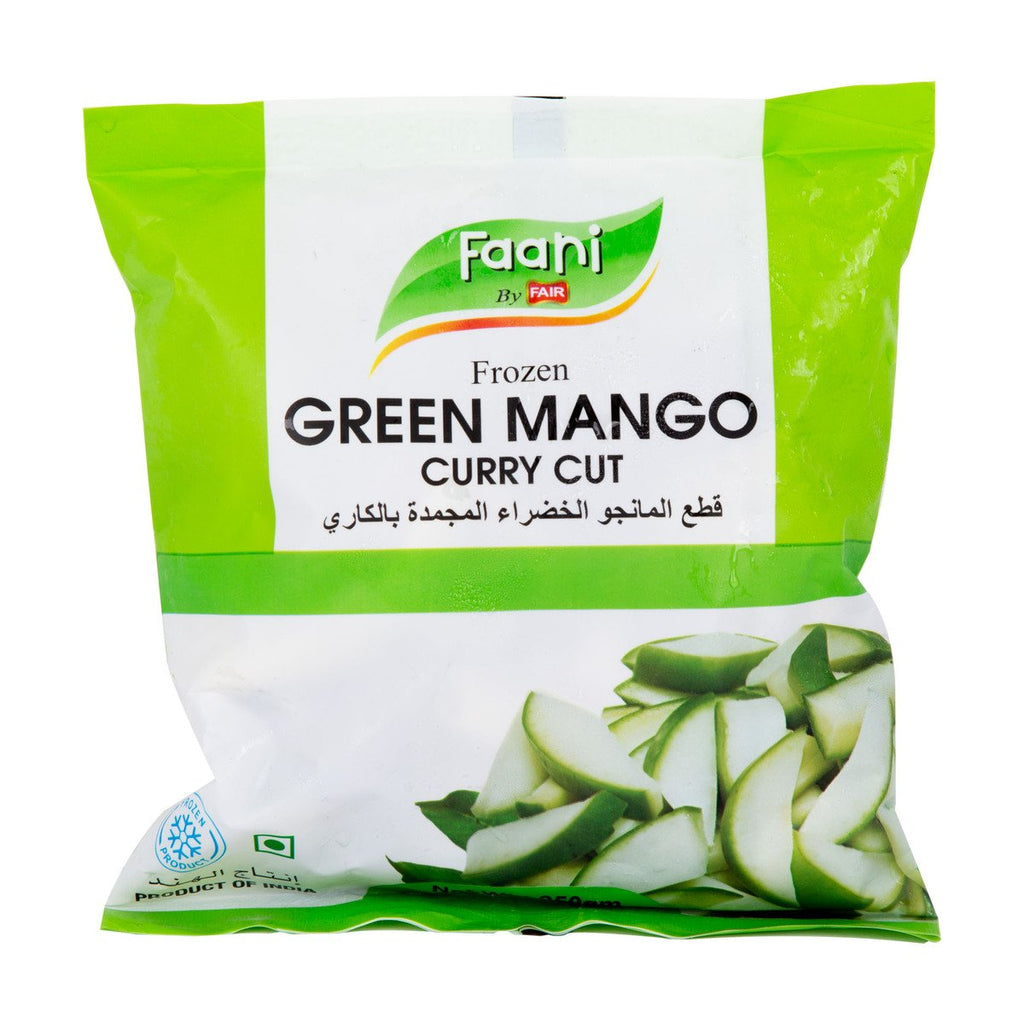 Faani Frozen Green Mango Curry Cut 250 g | GETIT.QA