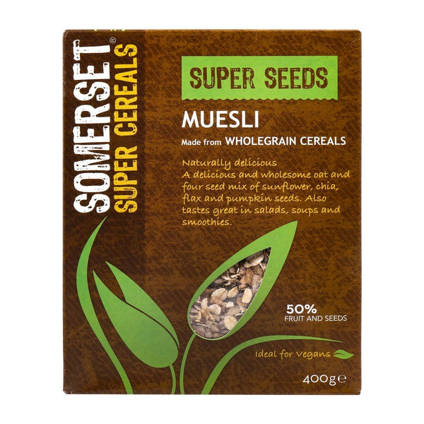 GETIT.QA | SOMERSET SUPER CEREALS SUPER SEEDS MUESLI 400 G | COD available
