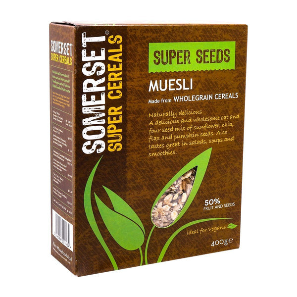 GETIT.QA | SOMERSET SUPER CEREALS SUPER SEEDS MUESLI 400 G | COD available