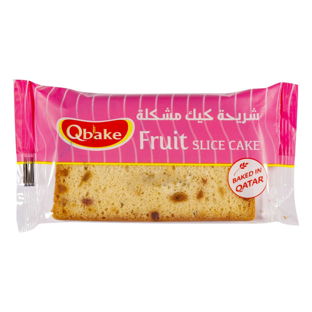 Qbake Fruit Slice Cake 70g | GETIT.QA