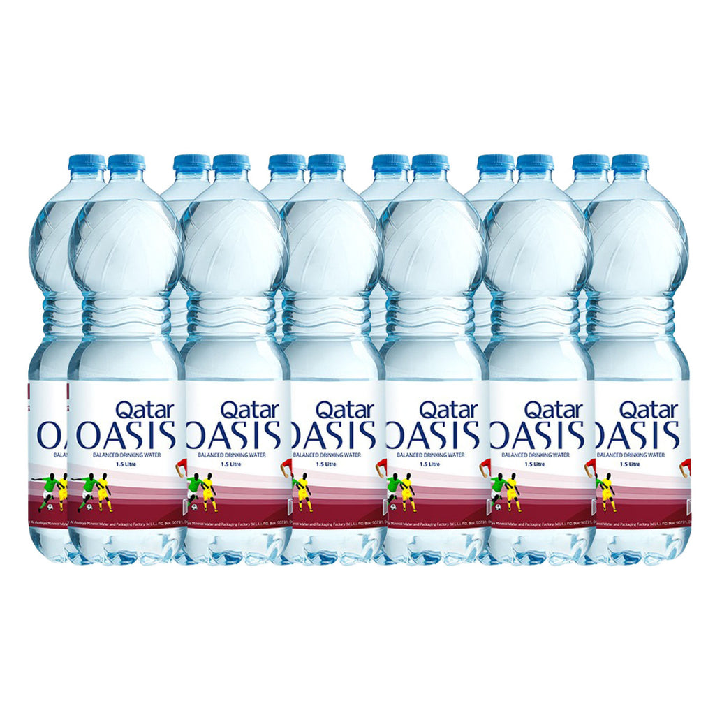 Qatar Oasis Balanced Drinking Water 1.5Litre | GETIT.QA