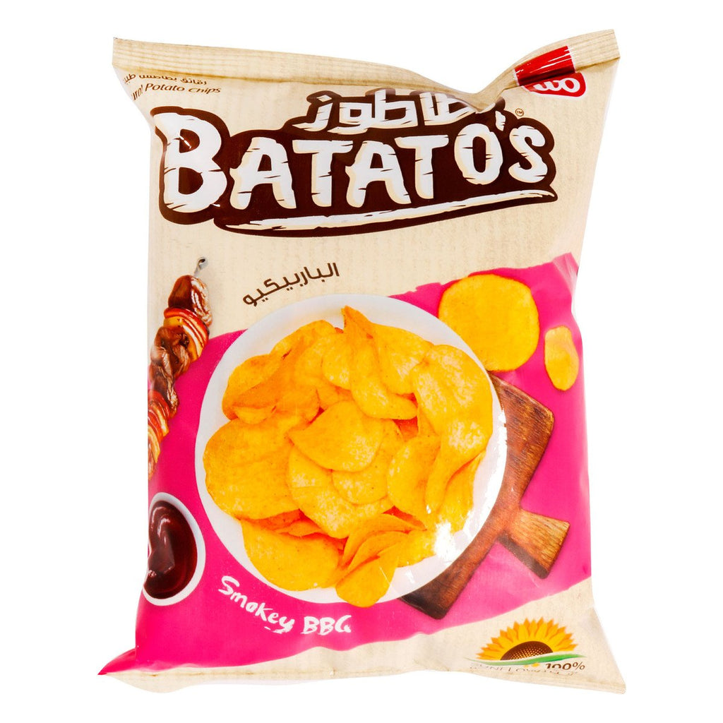 GETIT.QA | BATATO'S SMOKEY BBQ CHIPS 30G | COD available