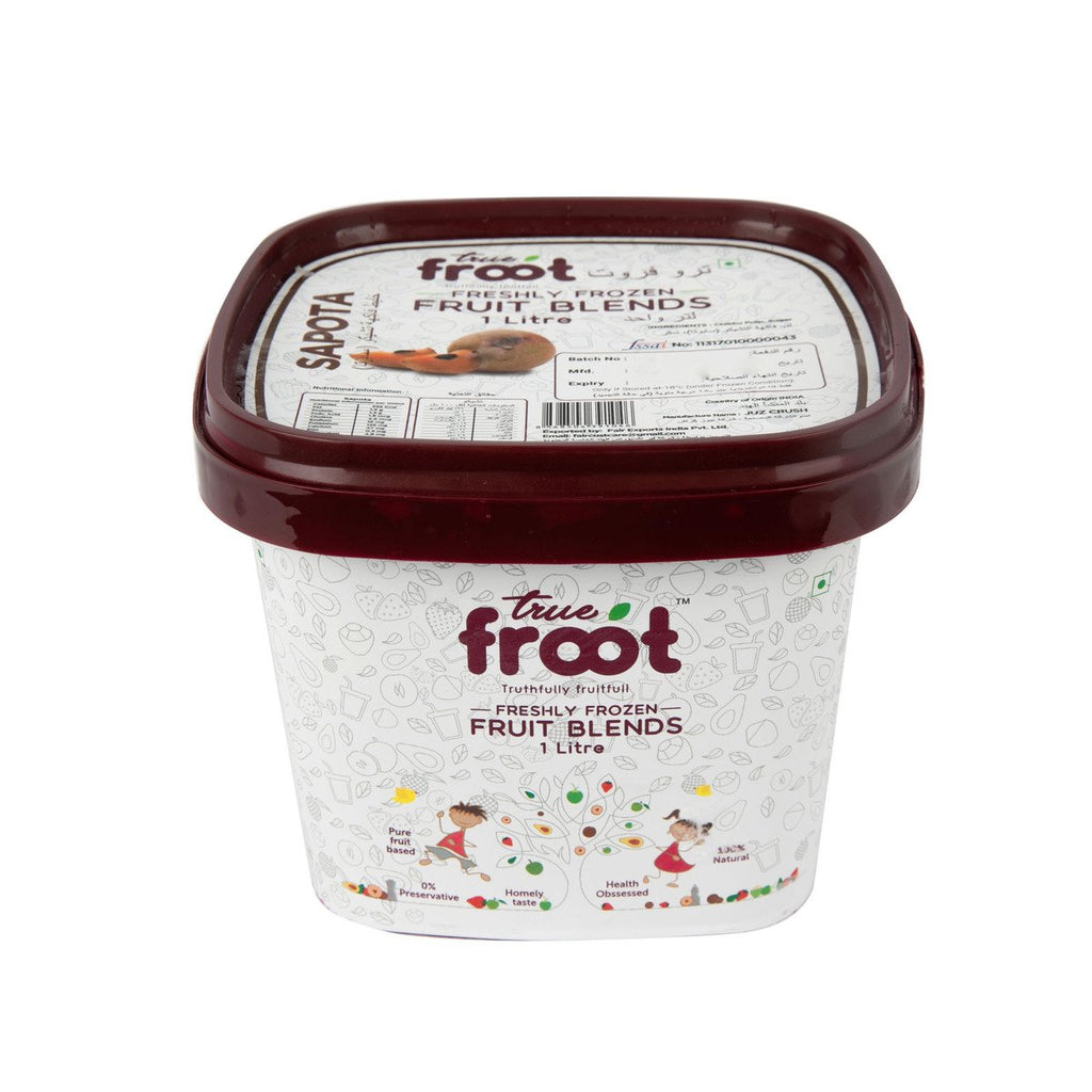 True Froot Freshly Frozen Sapota Fruit Blend 1 Litre | GETIT.QA