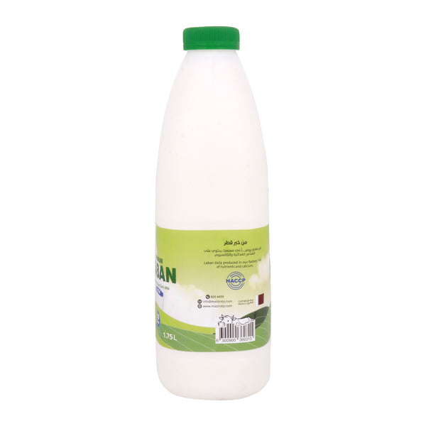 Mazzraty Premium Laban Probiotics Full Fat 1.75Litre | GETIT.QA