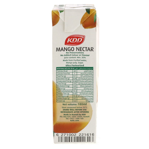 KDD Mango Nectar 180ml x 6pcs | GETIT.QA
