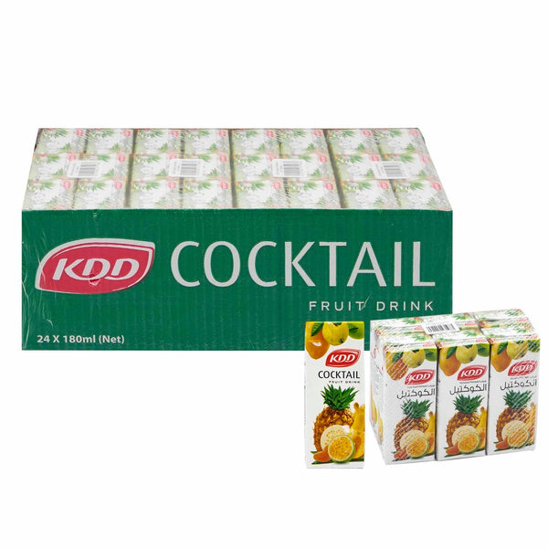 KDD Cocktail Fruit Drink 180ml | GETIT.QA