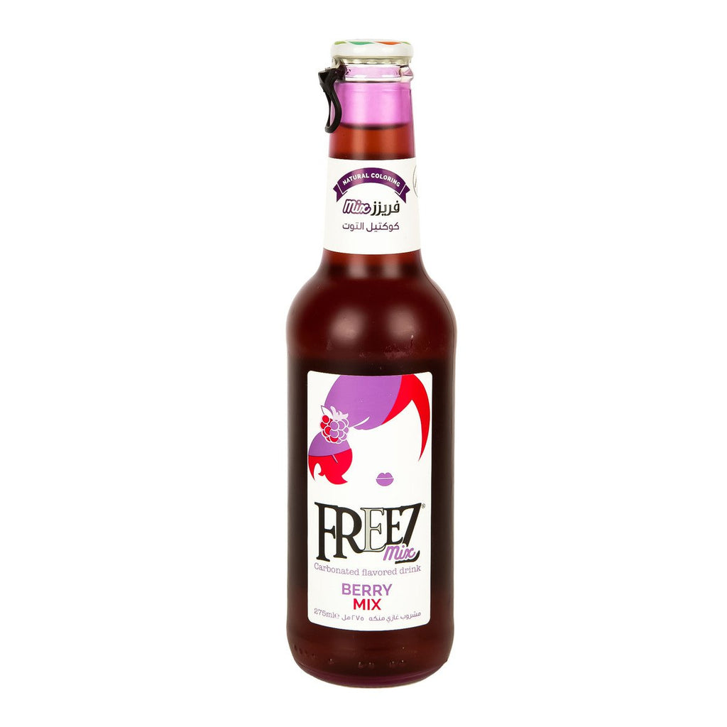 GETIT.QA | FREEZ BERRY CARBONATED MIX DRINK 275ML | COD available