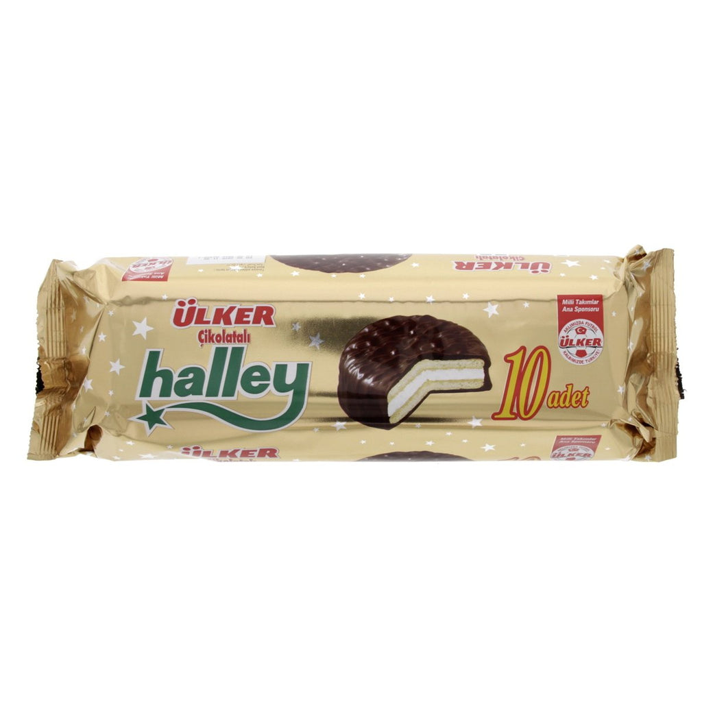 Ulker Halley Chocolate Coated Sandwich Biscuits 300 g | GETIT.QA