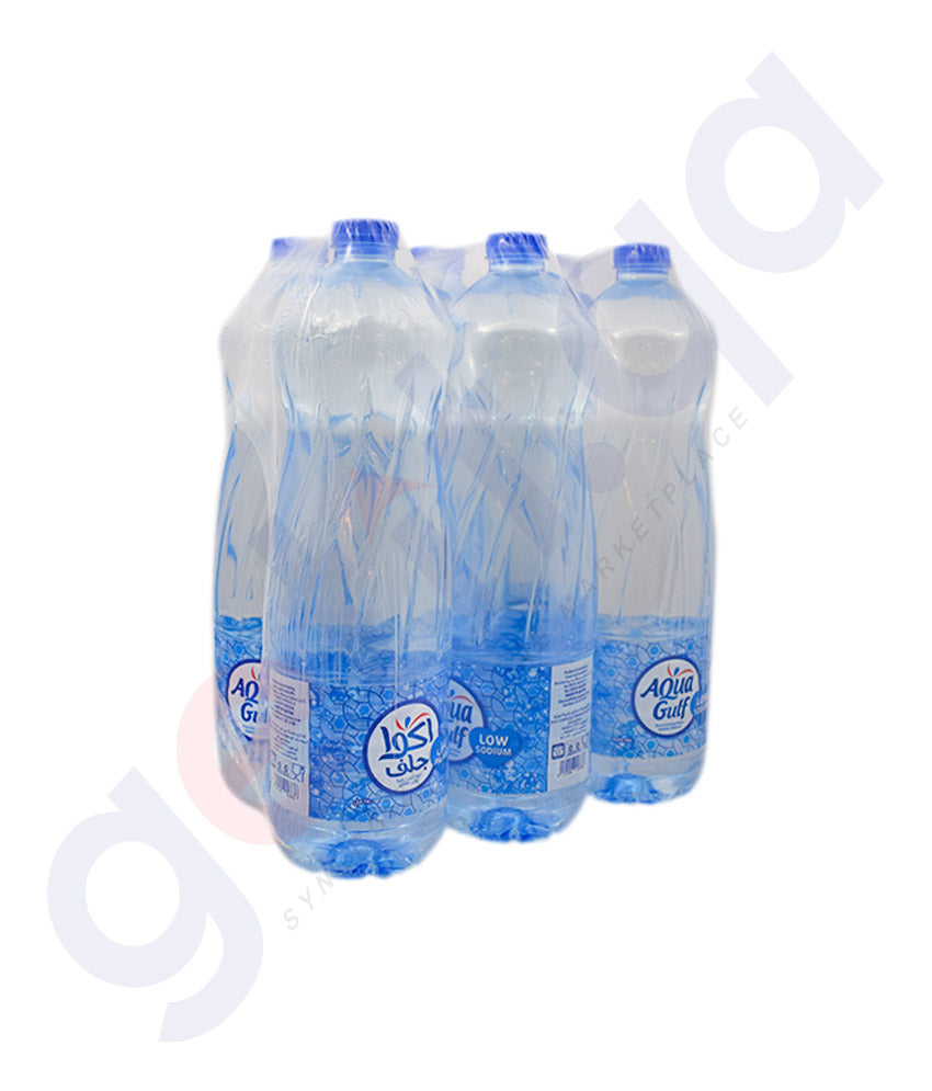 GETIT.QA | Buy Aqua Gulf Water 1.5Ltr- Pack of 6 Online Doha Qatar