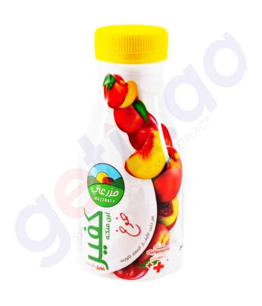 GETIT.QA | Buy MAZZRATY KEFIR PEACH LABAN LOW FAT 240ML FORTIFIED WITH ...